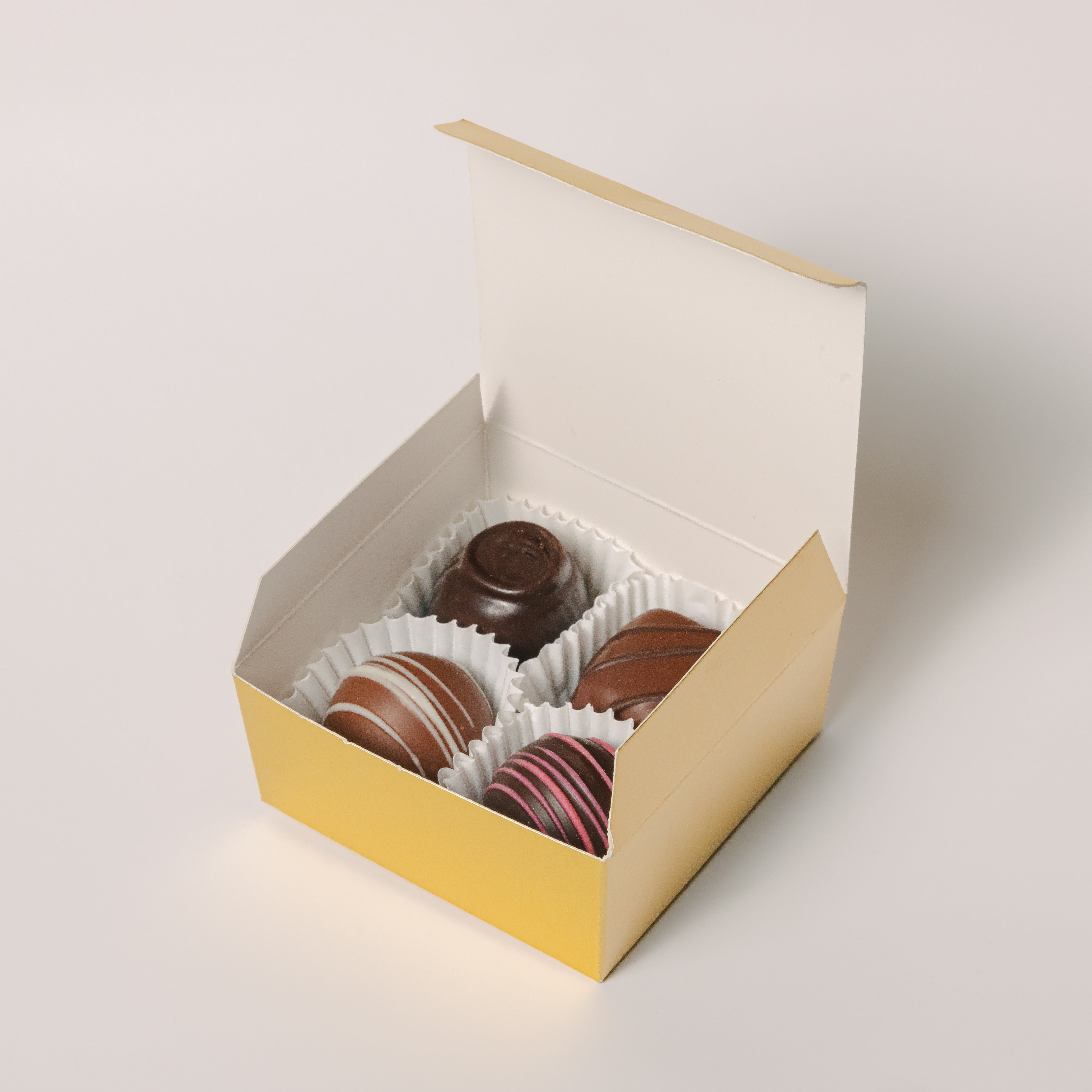 4 Piece Connoisseur Box – Enjou Chocolat